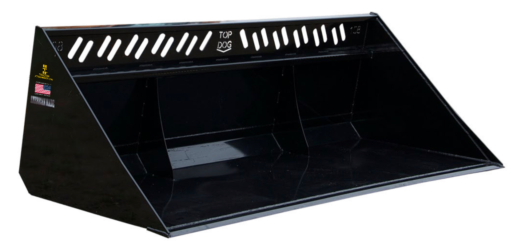 Screened Snow Light Material Bucket